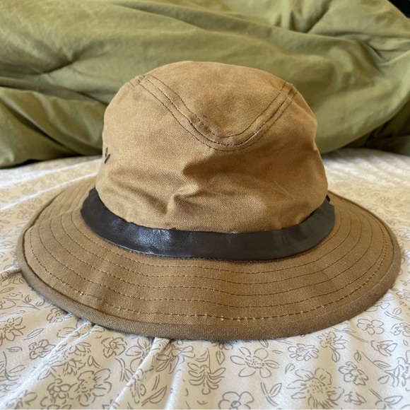Filson | Accessories | Vintage Filson Tin Cloth Packer Hat Large ...